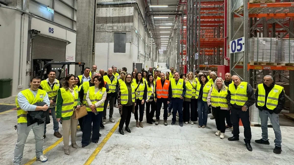 DSV Israel Opens New Strategic Logistics Center in Yoav Park