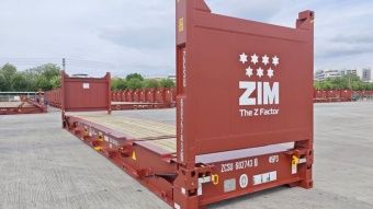 ZIM Adds New Flat Rack Containers to its Fleet